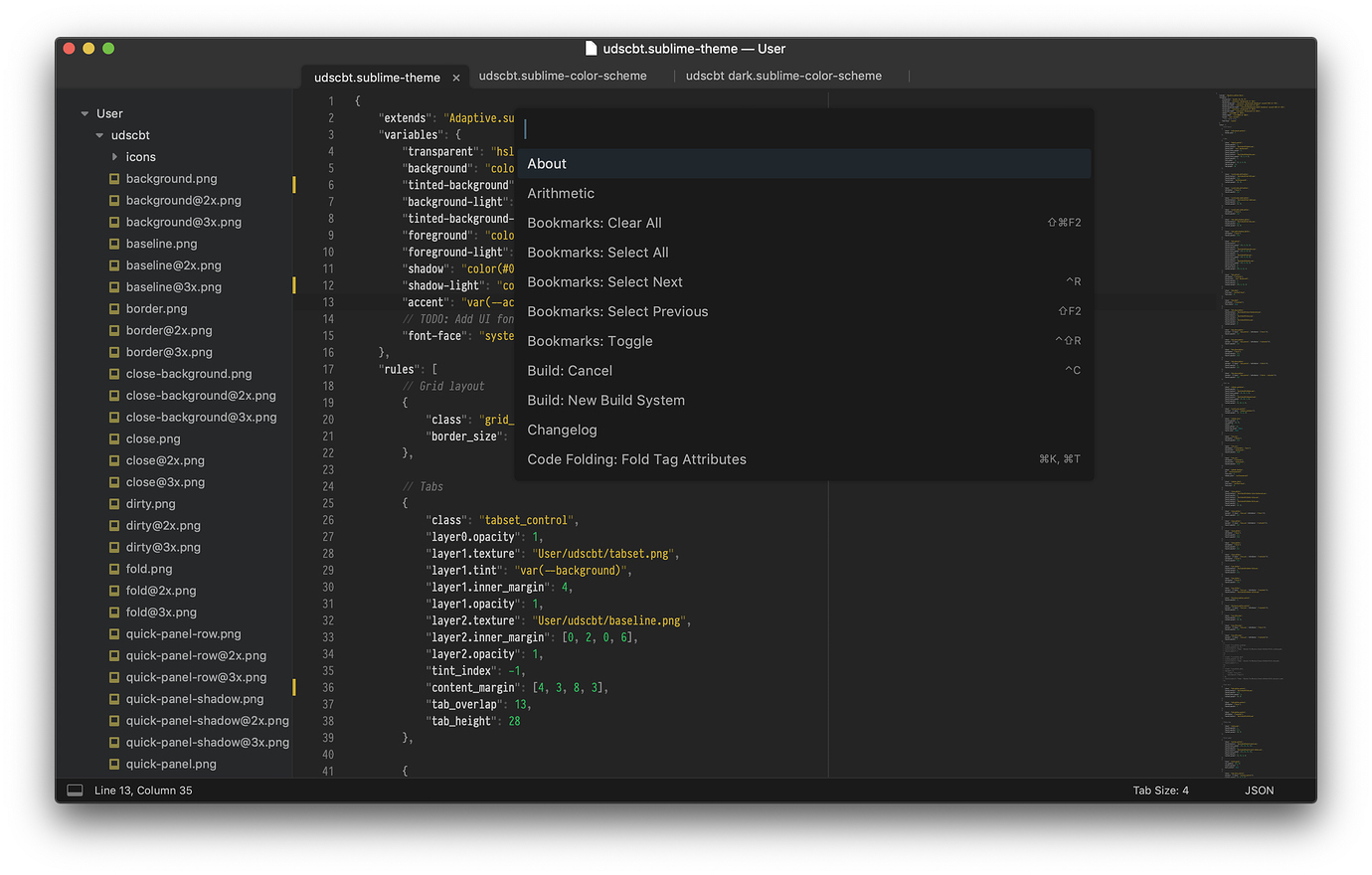 My attempt on a Sublime Text theme & color scheme - Plugin Development ...