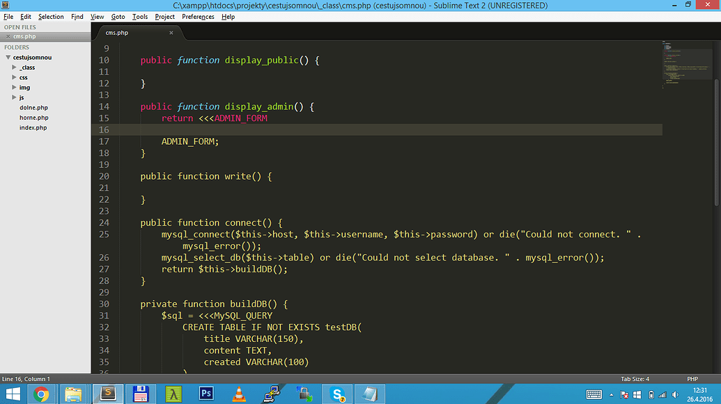 Syntax highlighting bug when using HEREDOC - Technical Support - Sublime Forum
