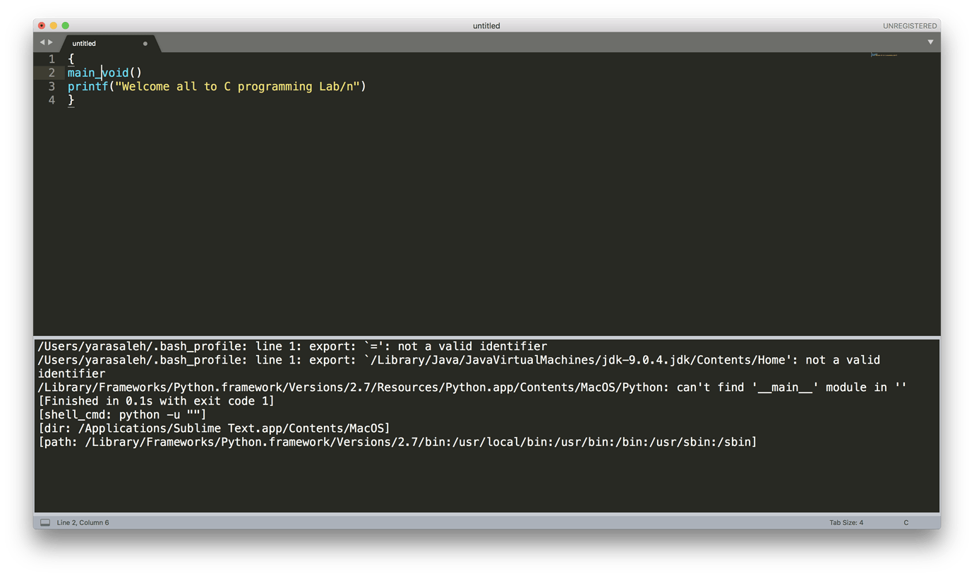 I Think Its Something Related To The Terminal Technical Support Sublime Forum 