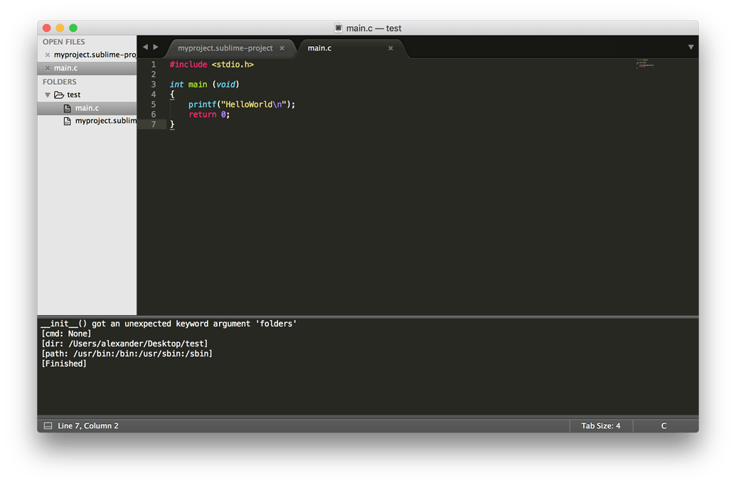 Set Up Compiler for C for Sublime Text 3 - General Discussion - Sublime ... Set Up Compiler for C for Sublime Text 3 - General Discussion - Sublime ...