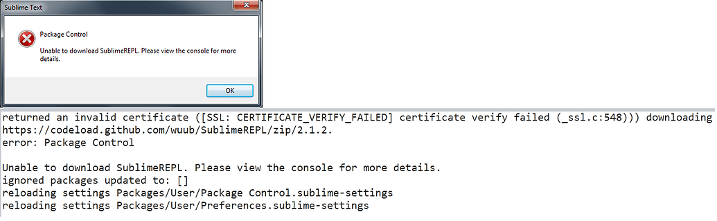 Unable To Download General Discussion Sublime Forum 
