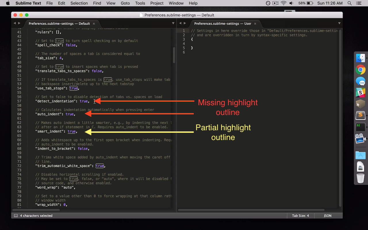 Highlight Other Occurrences Drawing Bug Still Present In 3120 Technical Support Sublime Forum 