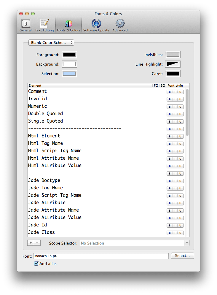 Blank Color Scheme - General Discussion - Sublime Forum