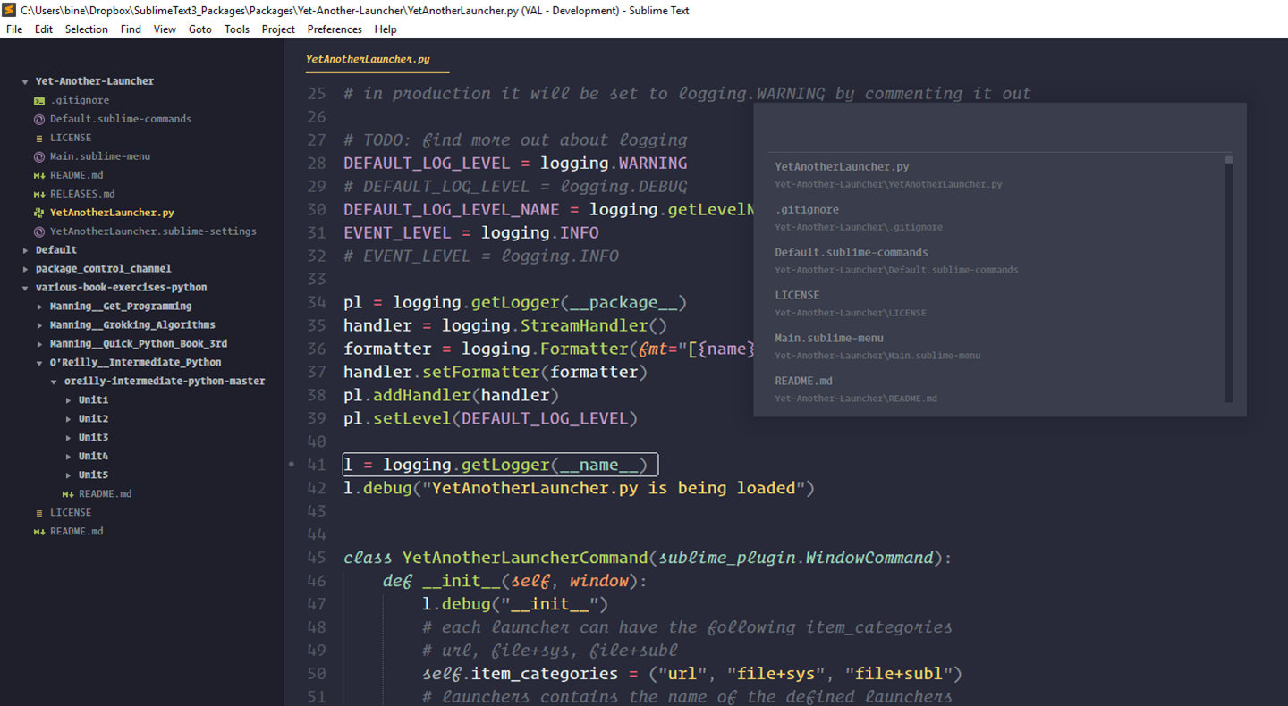 Ugly ctrl-p search box - Technical Support - Sublime Forum
