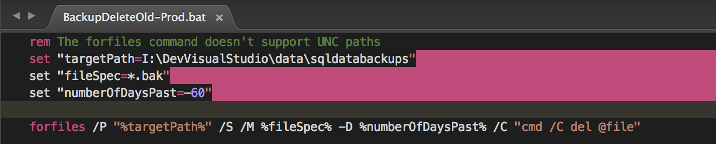 Build 3117 Batch File Syntax Color Issues Technical Support Sublime 